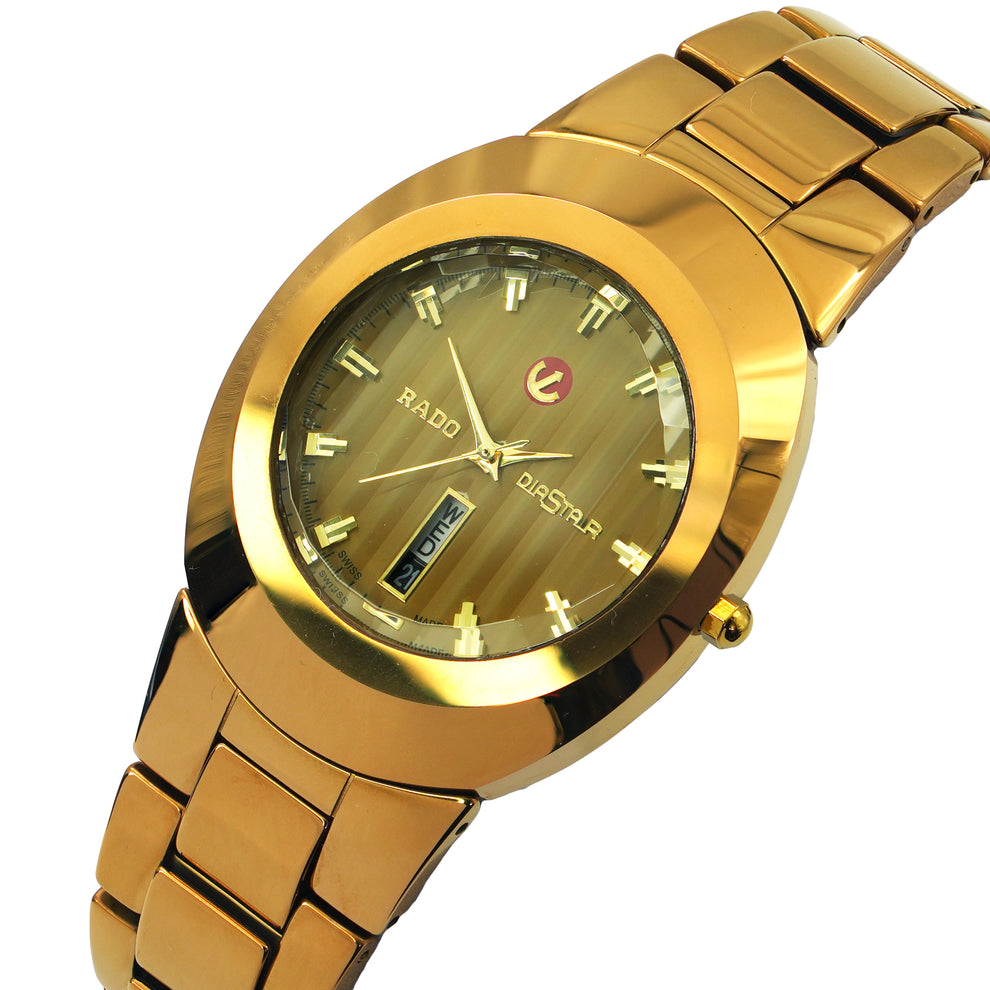 Premium Quality Rado Ceramic Stainless Steel Mix Quartz Watch | RAD Wa ...