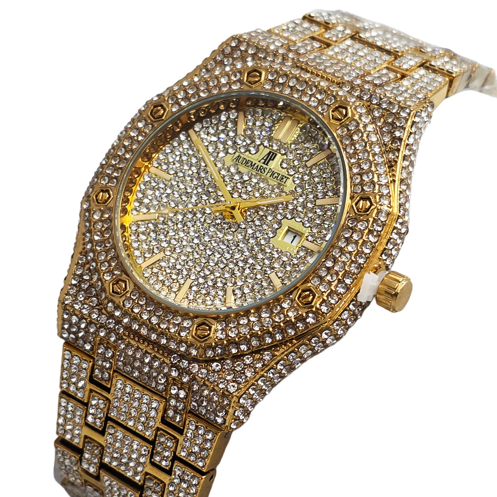 Premium Quality AP Stone Watch | Party Watch | AP Watch 38 B – Fast Fashion