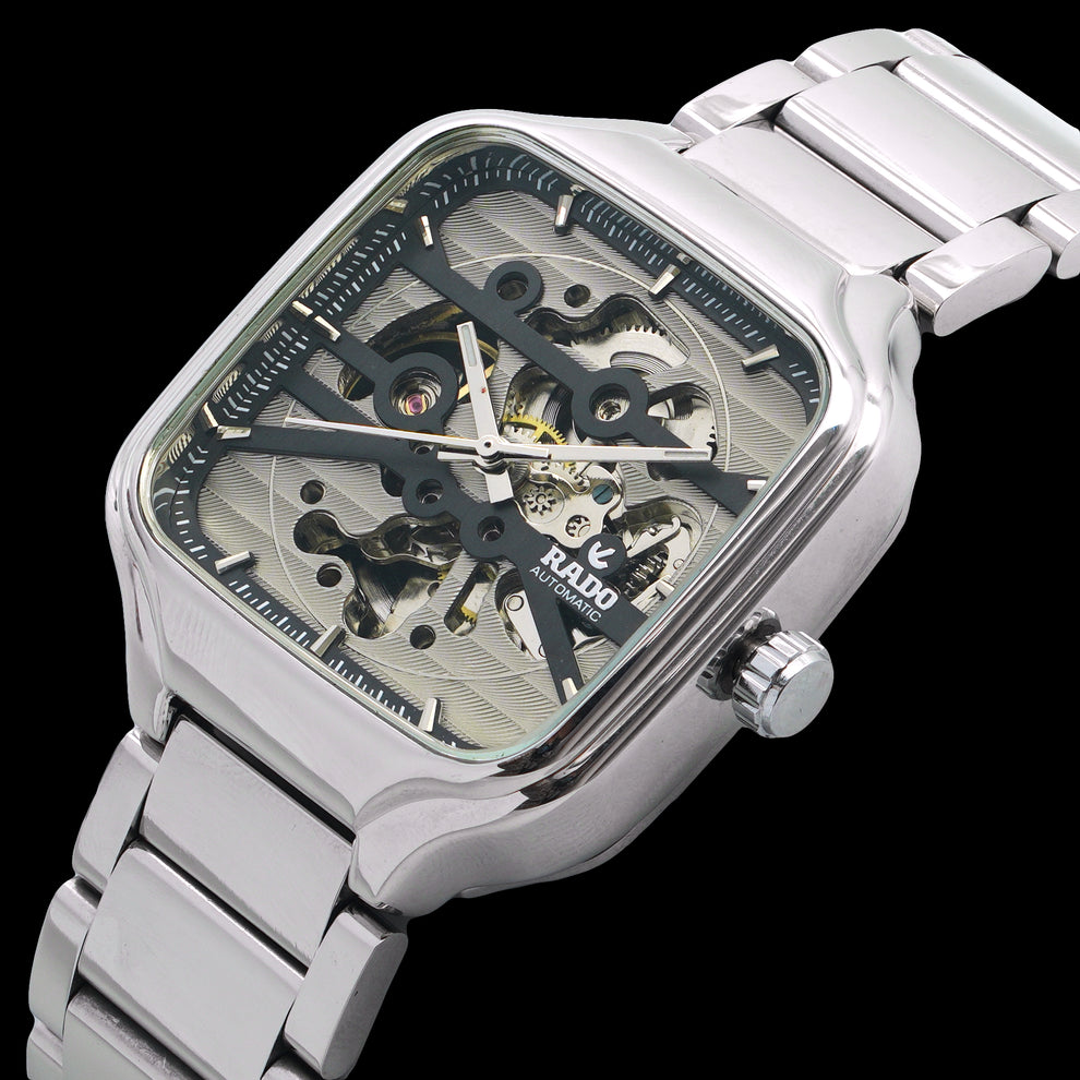 Rado Automatic Mechanical Watch | RAD Watch 3005 Silver – Fast Fashion