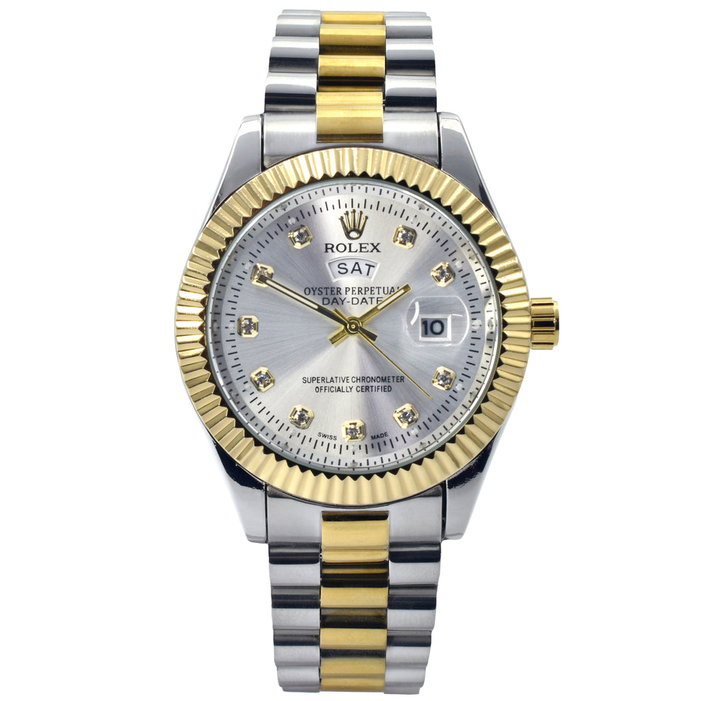 Premium Quality Day Date Quartz Watch | RLX Watch C20 – Fast Fashion