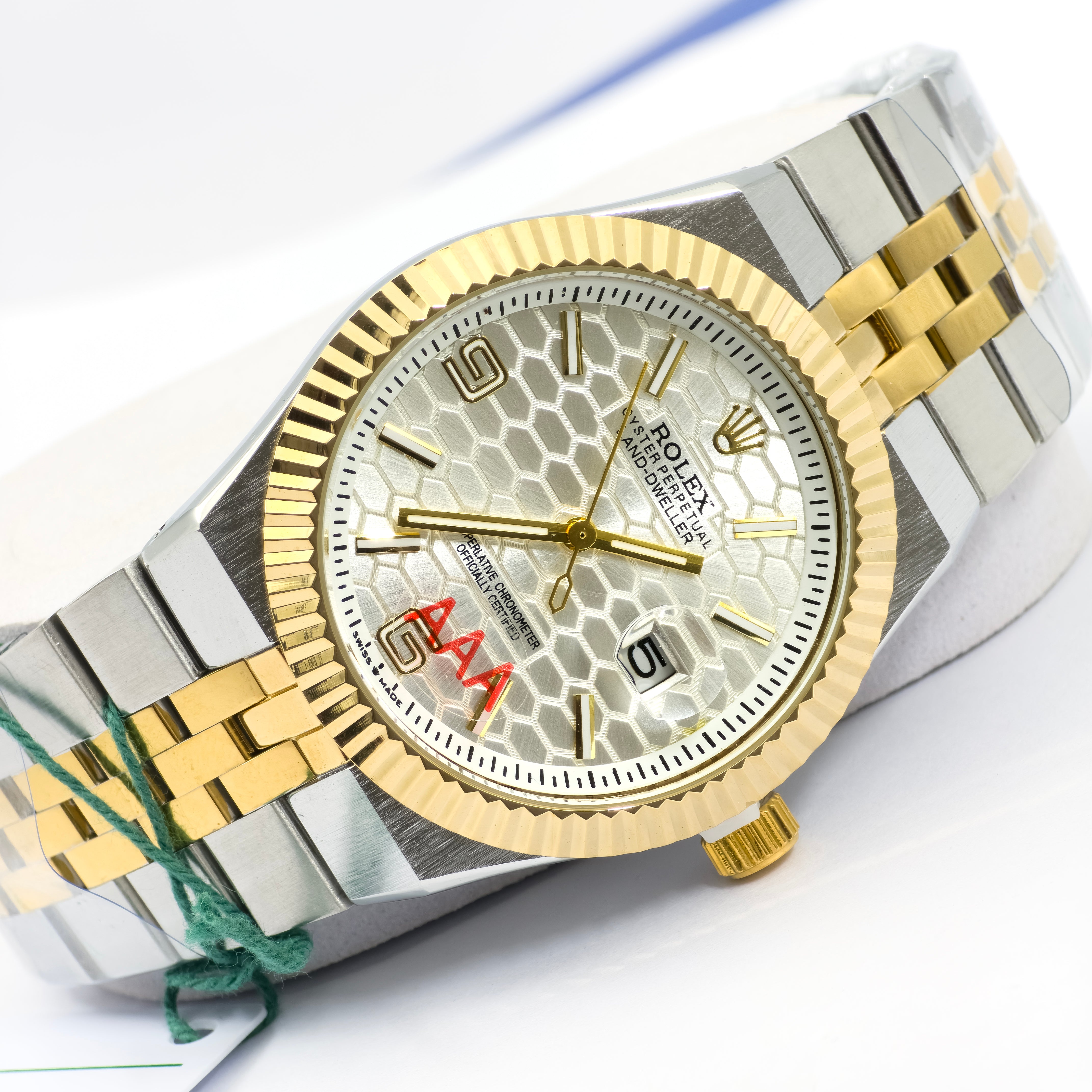 Premium Quality Land DWELLER Sweep Movement Watch | RLX Watch 35 B ...