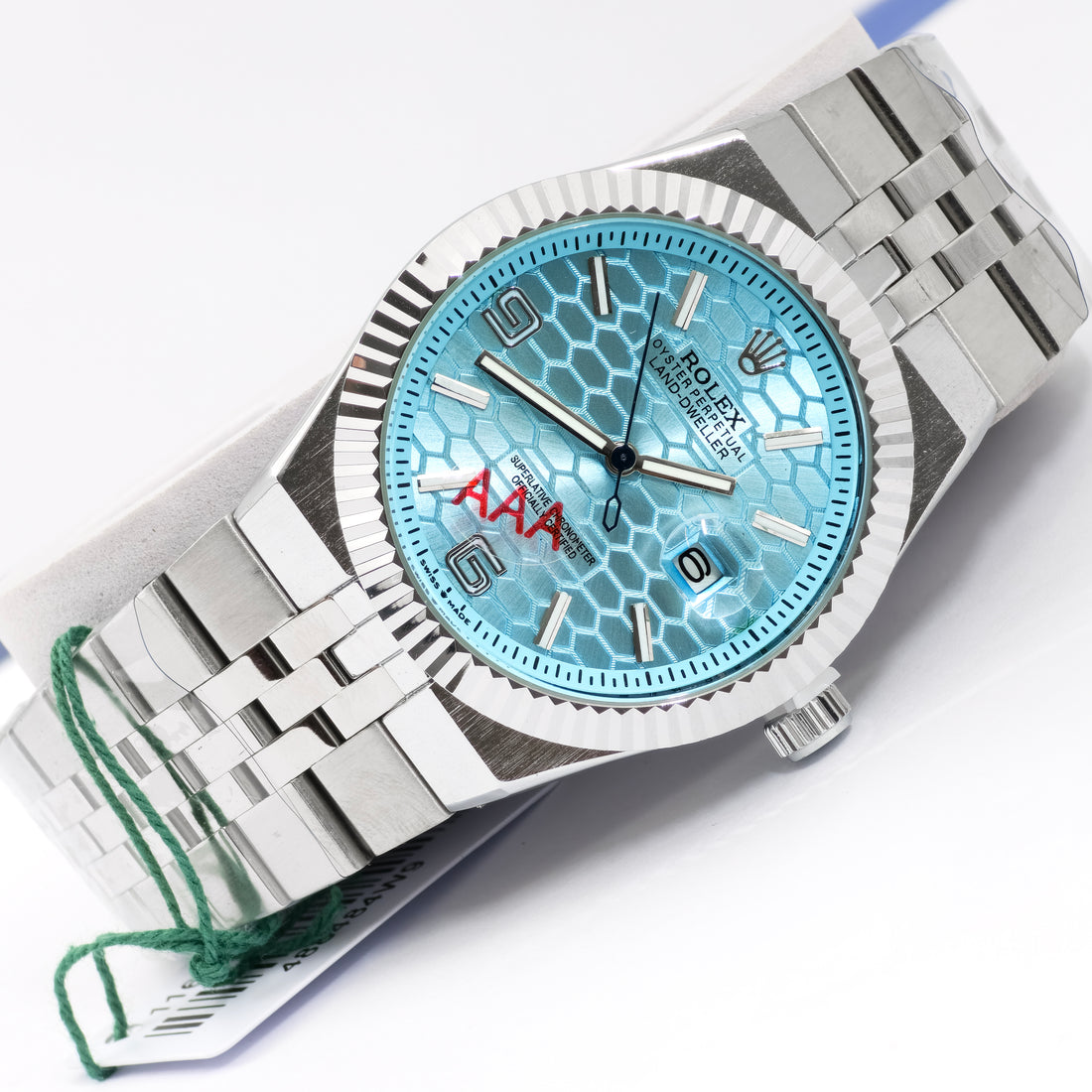 Premium Quality Land DWELLER Sweep Movement Watch | RLX Watch 35 D ...