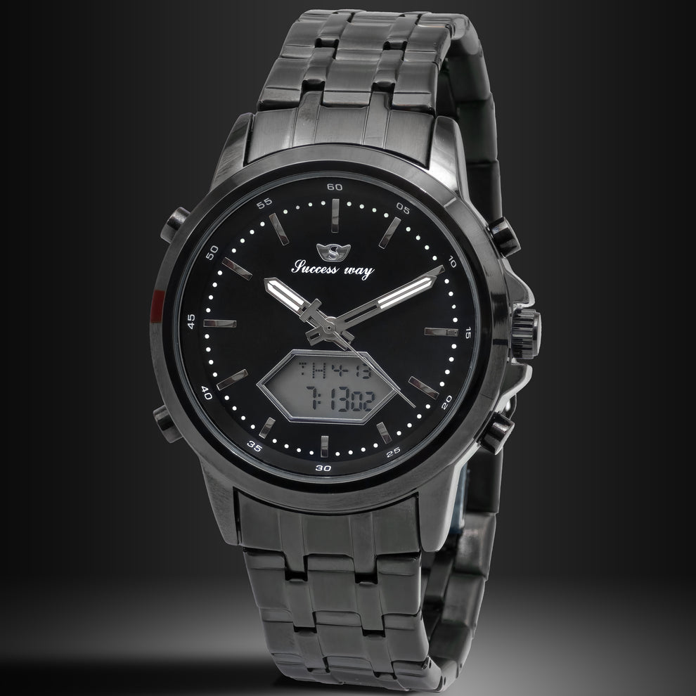 Original Dual Time Success Way Quartz Watch | SY Watch 11 C – Fast Fashion