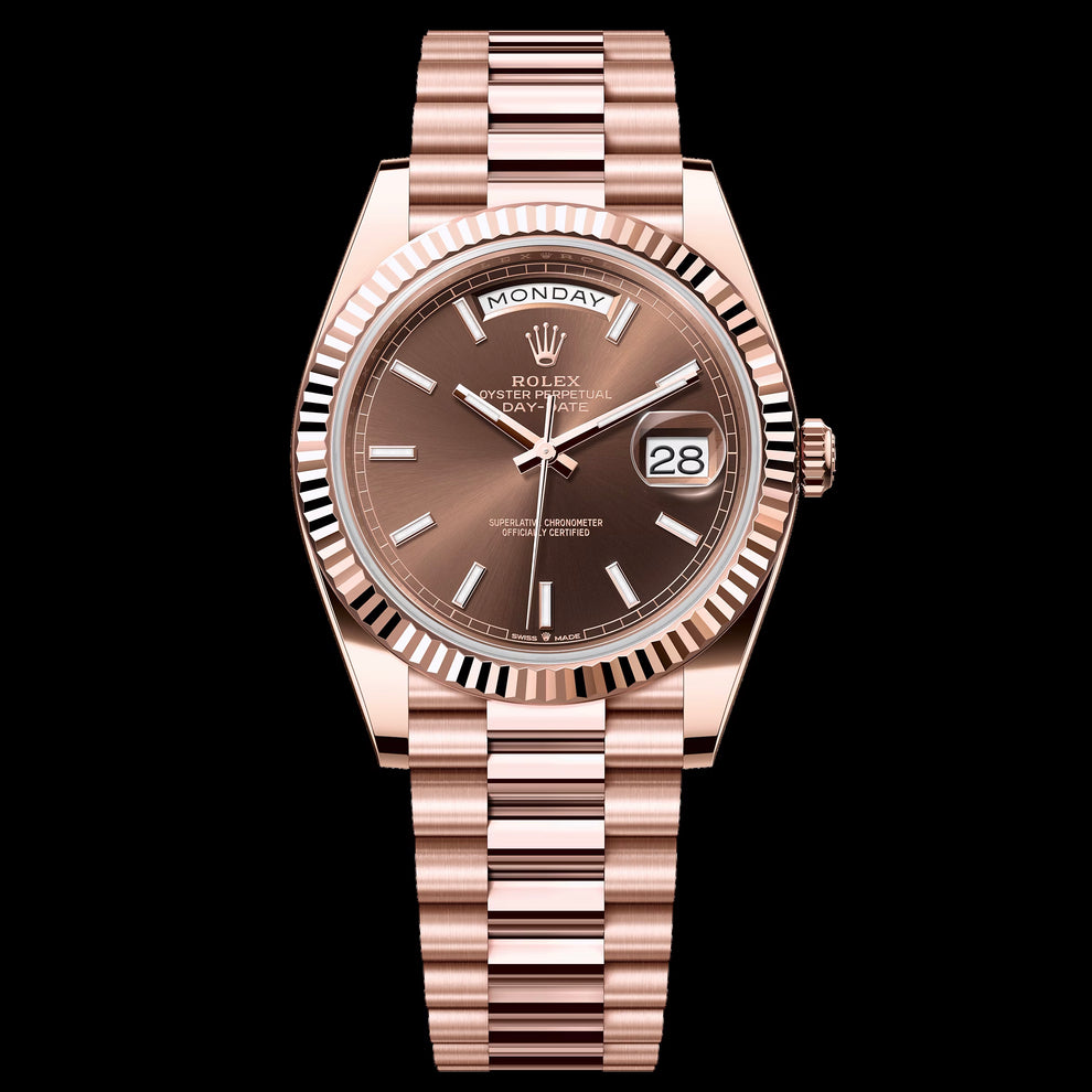 ROLEX Watch Day Date 40 Rose Gold – Fast Fashion