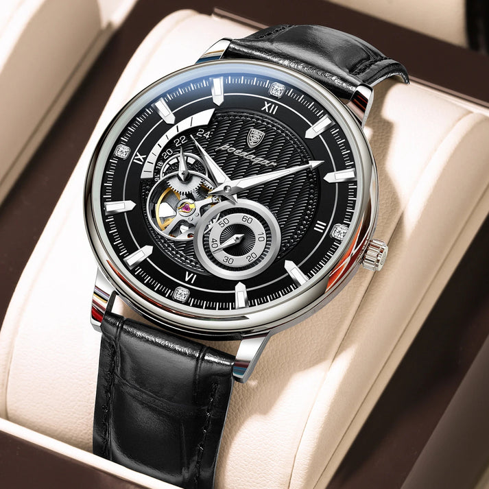 Poedagar Automatic Mechanical Watch | 100% Authentic | Poedagar 1416B ...